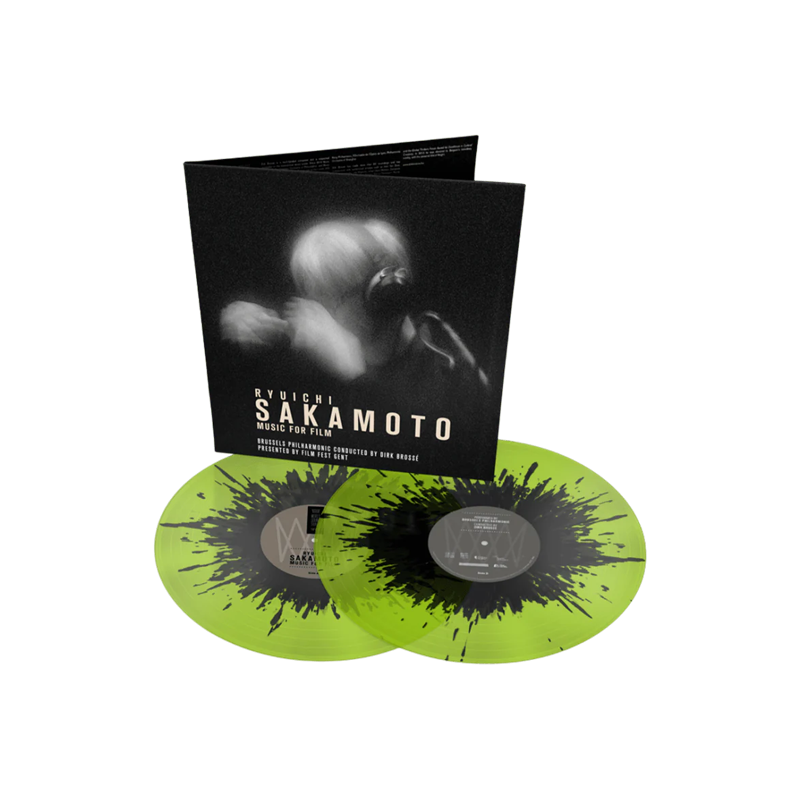 VINILO RYUICHI SAKAMOTO - MUSIC FOR FILM (2LP/LIME GREEN & BLACK SPLAT – Thrillscl