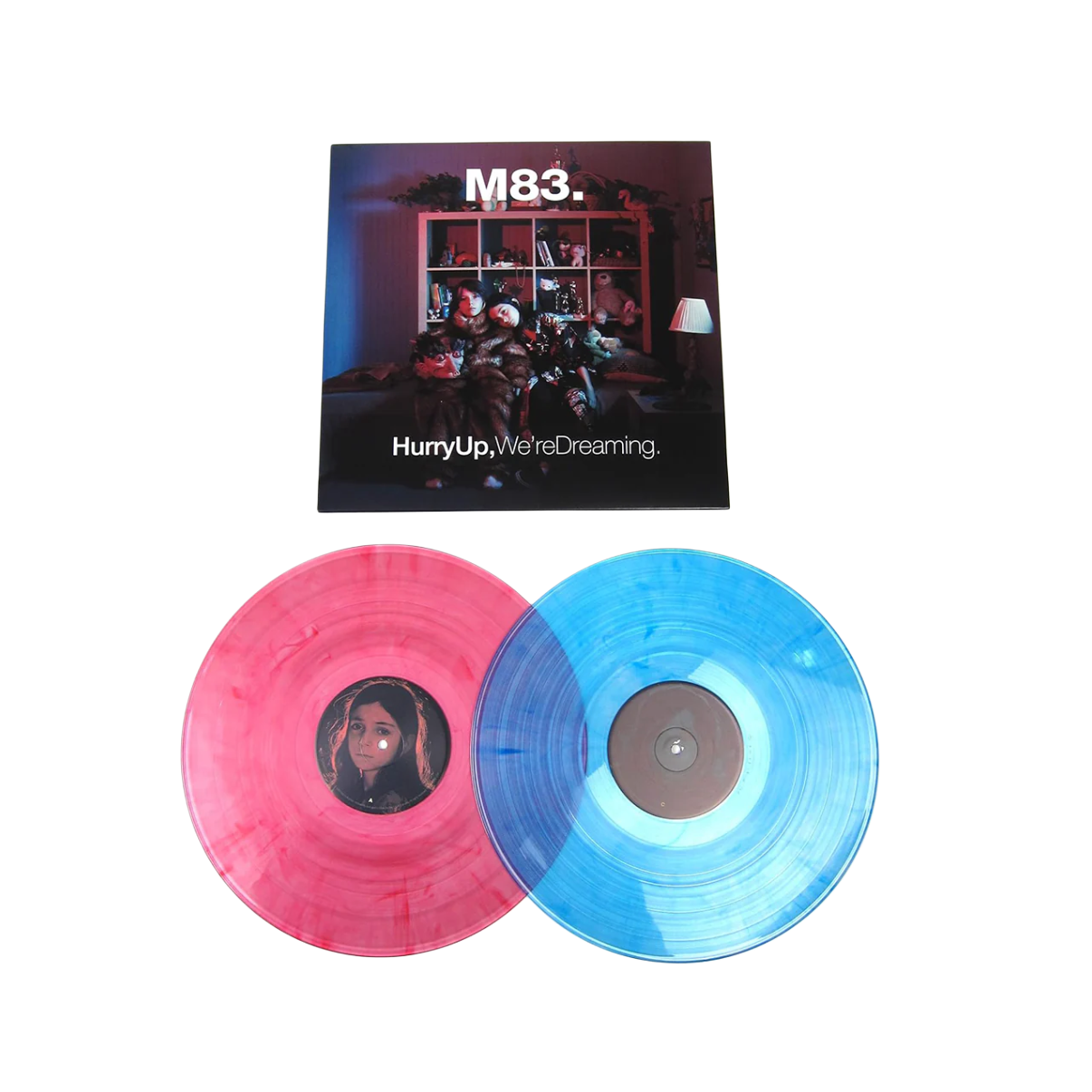 VINILO M83 - HURRY UP, WE'RE DREAMING (CLEAR PINK & CLEAR BLUE VINYL/2 ...