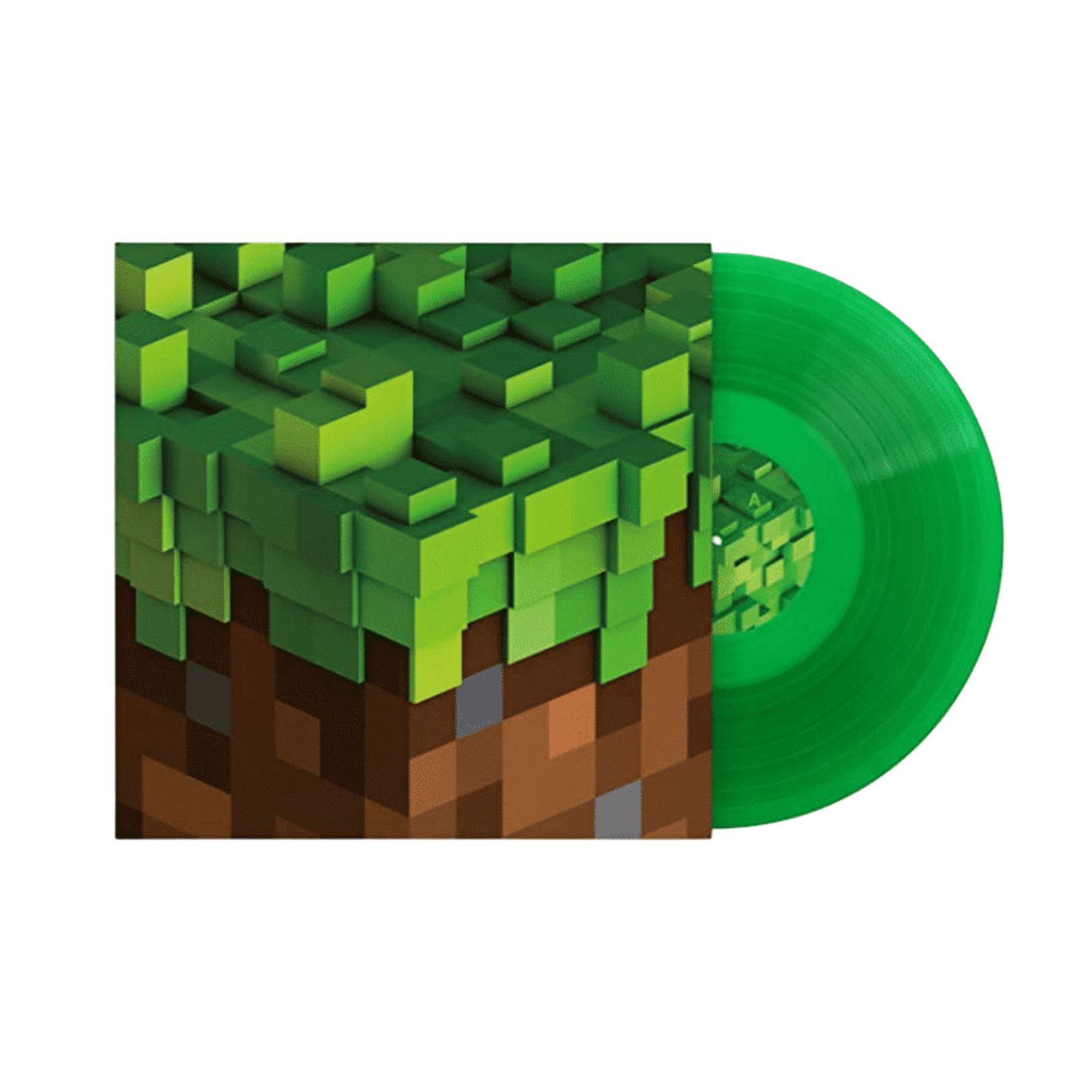VINILO C418 - MINECRAFT VOLUME ALPHA (TRANSPARENT GREEN VINYL) – Thrillscl
